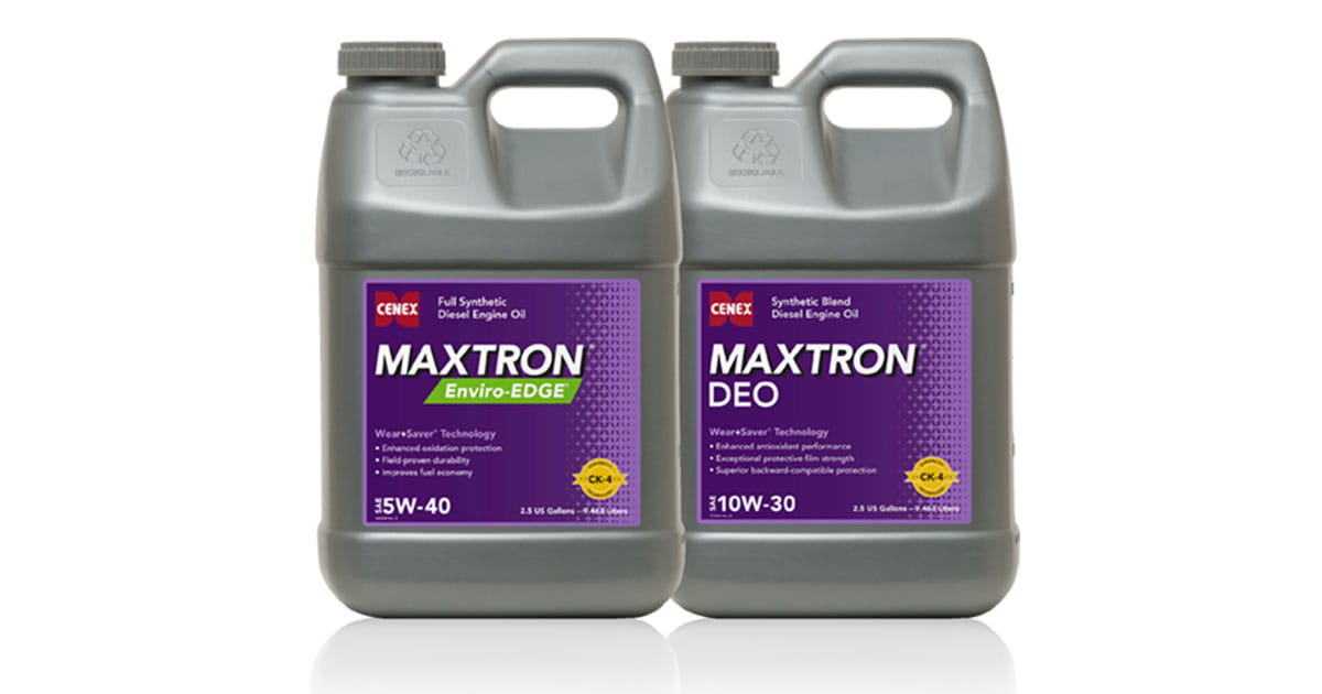 Cenex® Maxtron® synthetic diesel engine oils